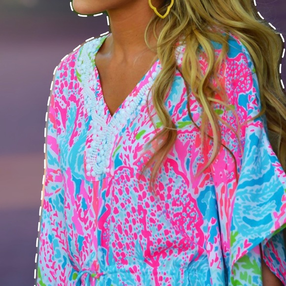 Lilly Pulitzer | Other | Lilly Pulitzer Coleman Maxi Lets Cha Cha Size ...